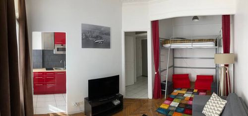 Grand Studio Nice Quartier Musiciens - Gare de Nice Ville