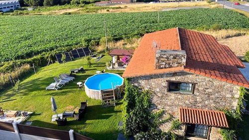 Casa Padrón Cerca Rias Baixas Con Jardín Y Piscina - Galicia