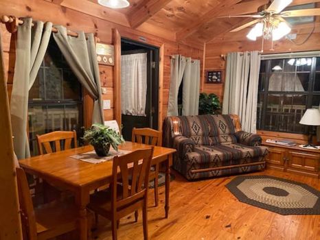 Cozy Peaceful  Log Cabin Lake Hartwell  Dock Wifi - Lake Hartwell State Park, Fair Play