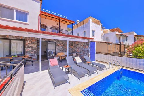 6 Kişilik ÖZel Havuzlu Villa Lale - Kaş