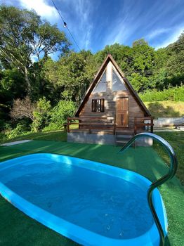 Cabins in Santa Maria, Brazil via cozycozy
