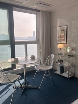 Oceanview/광안대교뷰/드론쇼불꽃축제명당/해변까지1초/신규특가/12시퇴실 - Busan