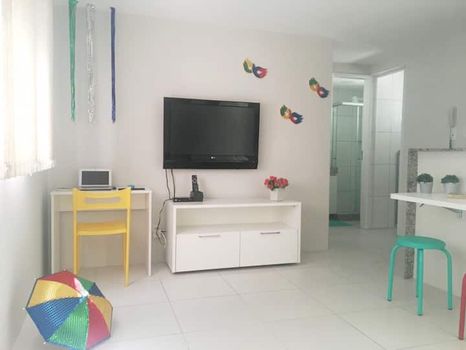 Lindo Flat 403, Boa Viagem, Quadra Do Mar, Garagem - Recife