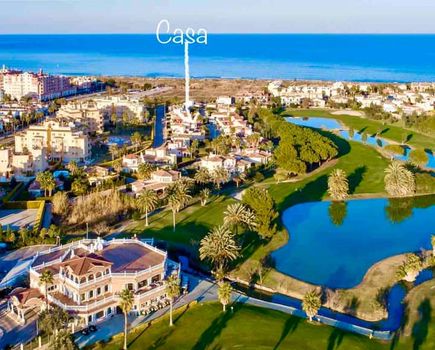 Schöne Villa In Oliva Nova Mit Privatem Garten Neben Dem Strand Und Golf - Oliva