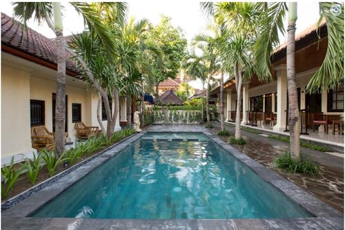 Comfy Double Room At Sari Indah Cottages - Kuta