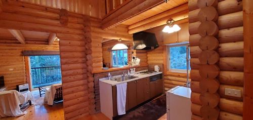 Fullfledged Log House Where You Can Enjoy The Nat - Rental Cottage Forest Breathing Accommodation Type For 8 To 12 People / Saga Saga - 
