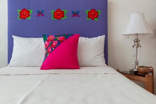 Habitación Bordados En Casa Los Arquitos B&b - Oaxaca