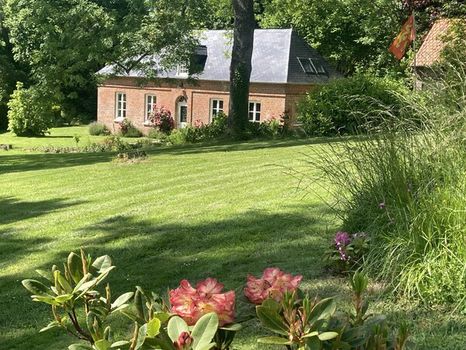 La Lanterne, Een Ruim Bakstenen Huis In Een Groene Omgeving - Quiberville