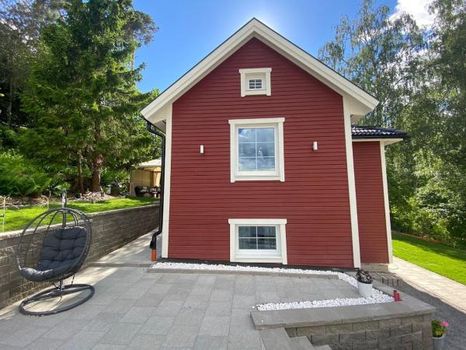 Charming Apartment In A Red House In Stockholm - Järfälla