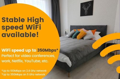 Comfy 2 Room Apartment - Free Parking - 350mbps Wifi - Netflix - Kaunas